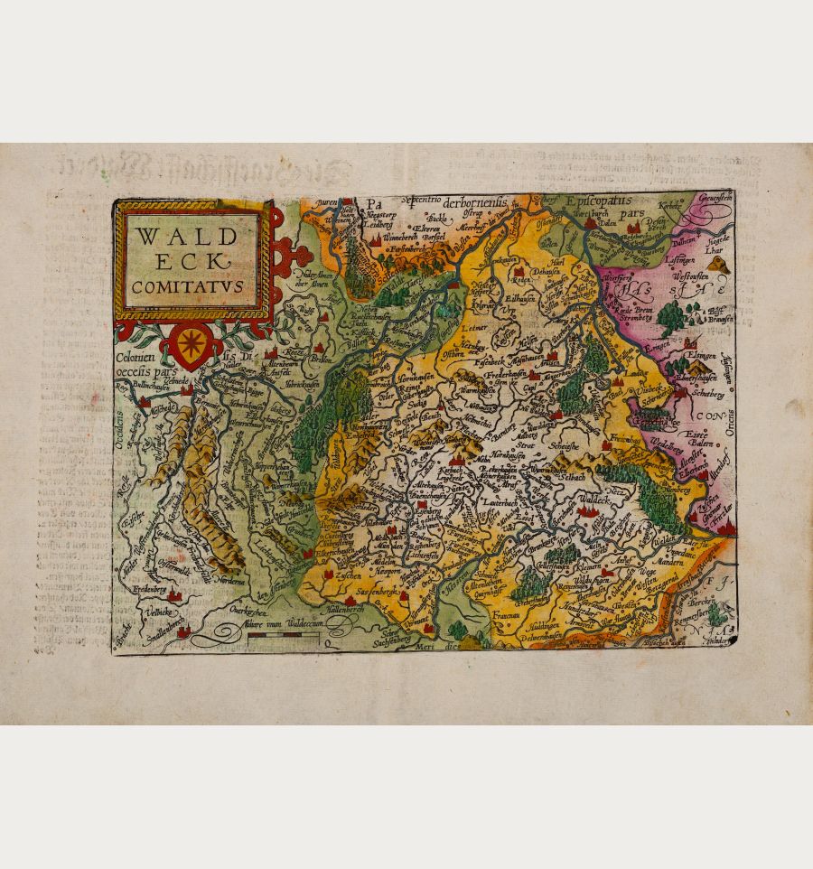 Quad: Waldeck, Comitatus, Germany, Hesse, Hessen, Waldeck, 1600